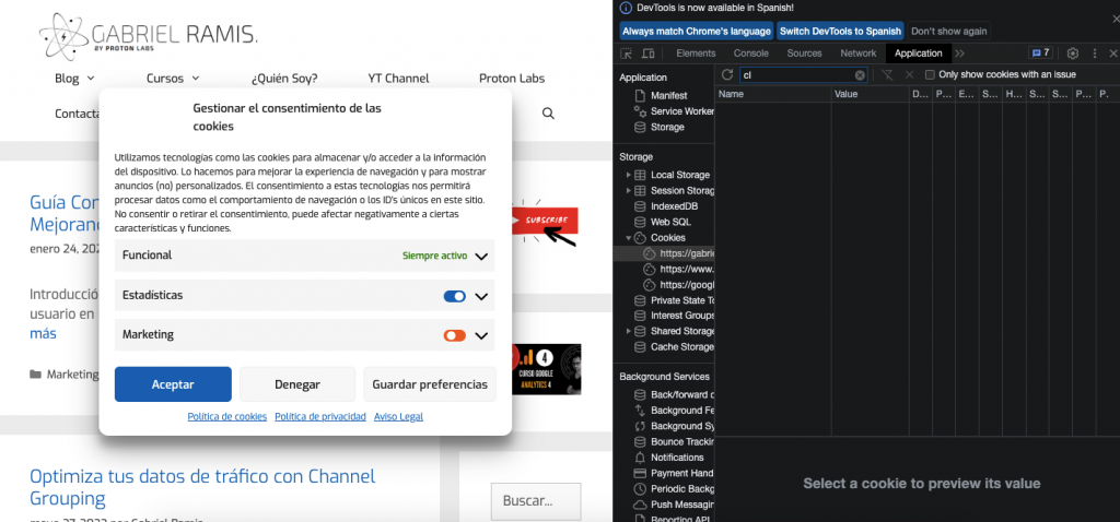 Guía Completa sobre Consentimiento de Cookies: Cumple con GDPR